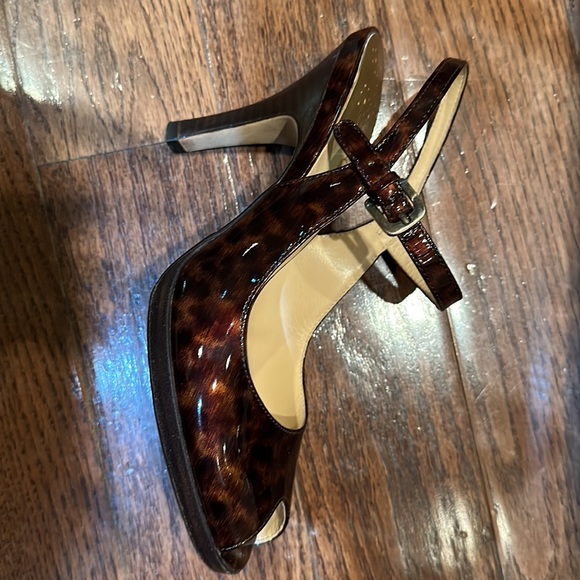 Cole Haan | Shoes | Womens 55 Cole Haan Nike Air Tortoise Patent ...